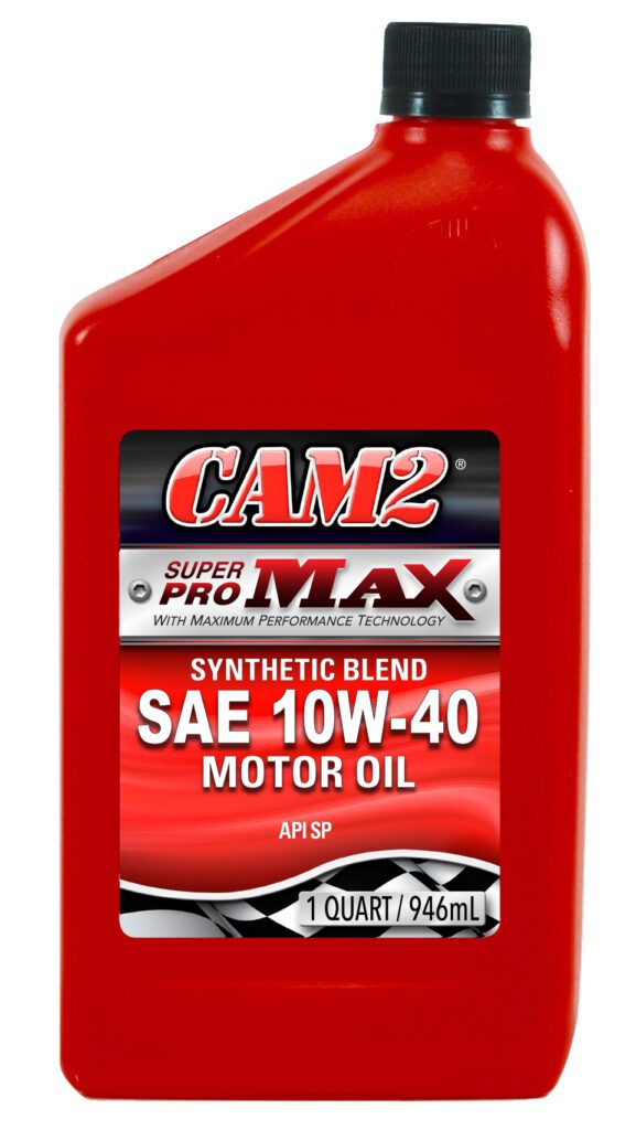 CAM2 SUPERPRO MAX 10W-40 SP SYNTHETIC BLEND MOTOR OIL - CAM2